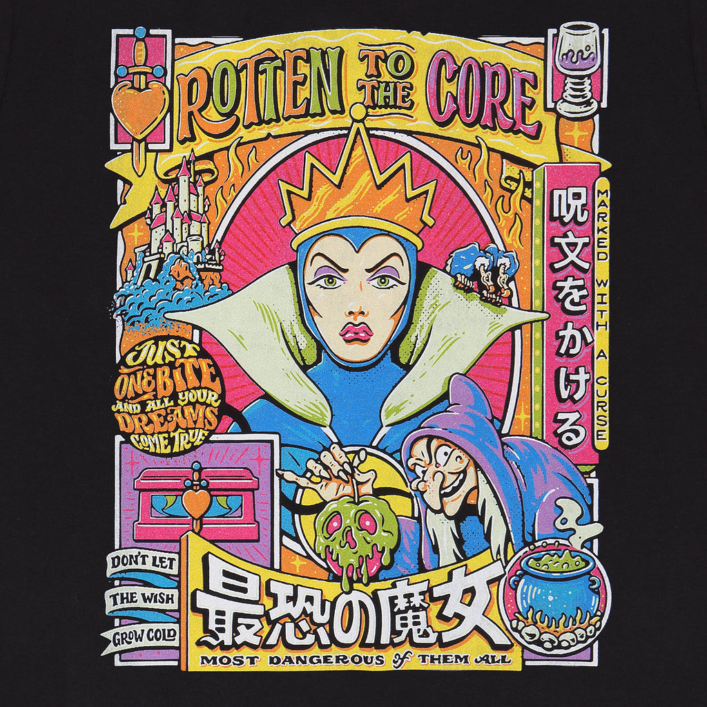Disney Villains Rotten To The Core - T-Shirt – All The Cool Stuff UK